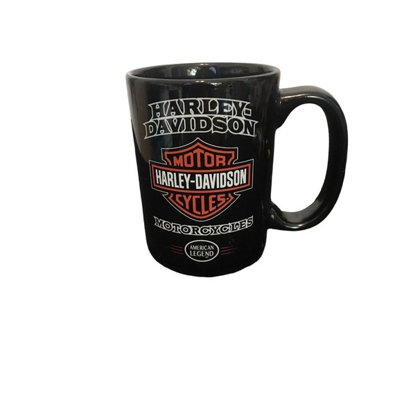 Harley-Davidson | Dining | Harley Davidson Coffee Cup Mug Black Ceramic ...